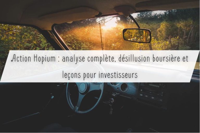 Action Hopium : analyse complète, désillusion boursière et leçons pour ...